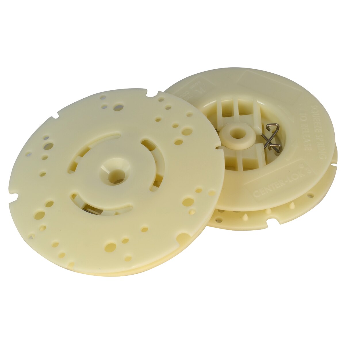 Center-Lok 3 Snap On Pad Holder, Tan