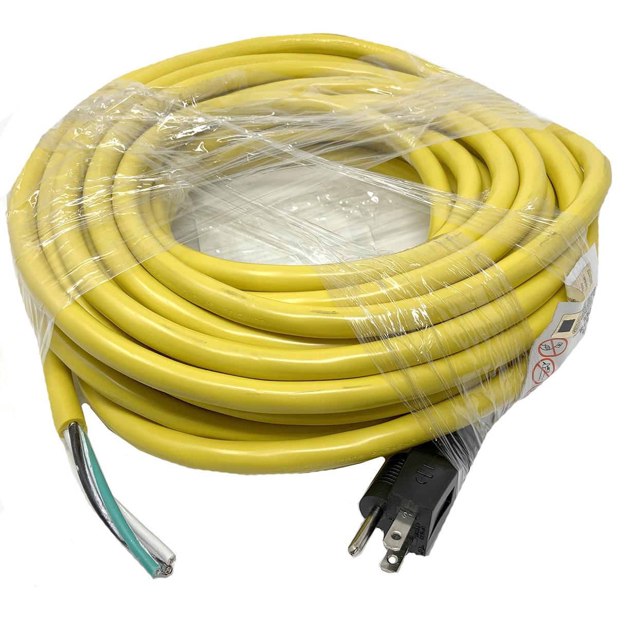 50 Ft., 14/3 STW, 600 Volt Power Cord, Yellow
