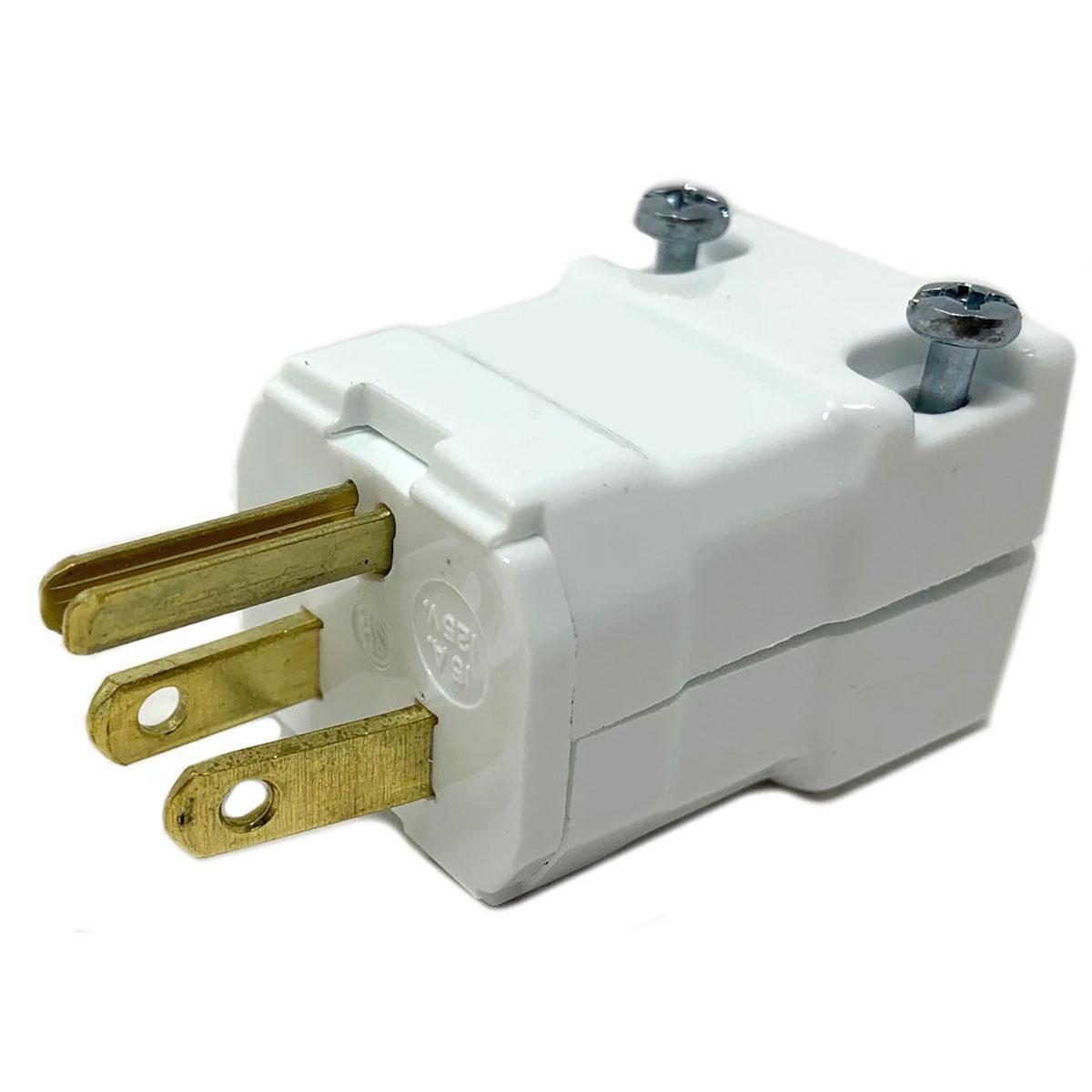 15A/125V 3 Prong Hospital Grade Male Plug