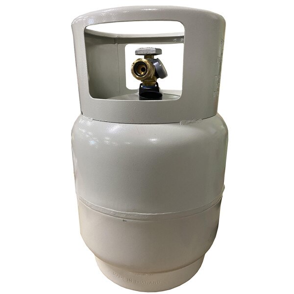 20lb Steel Floor Buffer Propane Tank Cylinder with Vapor Valve & Level ...