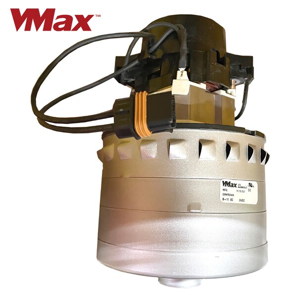Vmax Vacuum Motor — PD, Quiet Bypass, 24 Volt, 3 Stage, 5.7", 1.5 ...