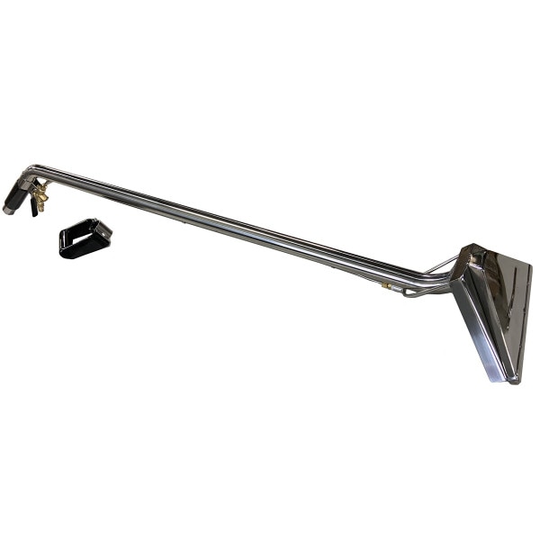 12" Stainless Steel Extractor Wand, 2 Jet, 62" Long